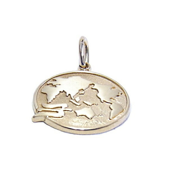 Tiffany & Co. | Jewelry | Tiffany World Map Pendant Yellow Gold | Poshmark